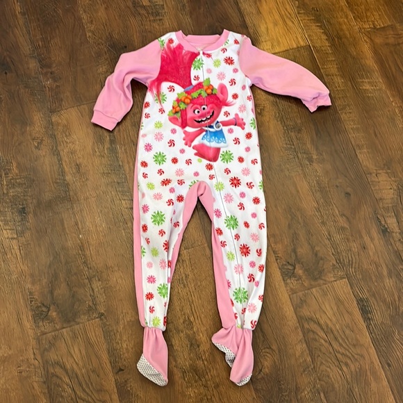 Dreamworks | Pajamas | Trolls Zip Up Onesie Pajamas | Poshmark